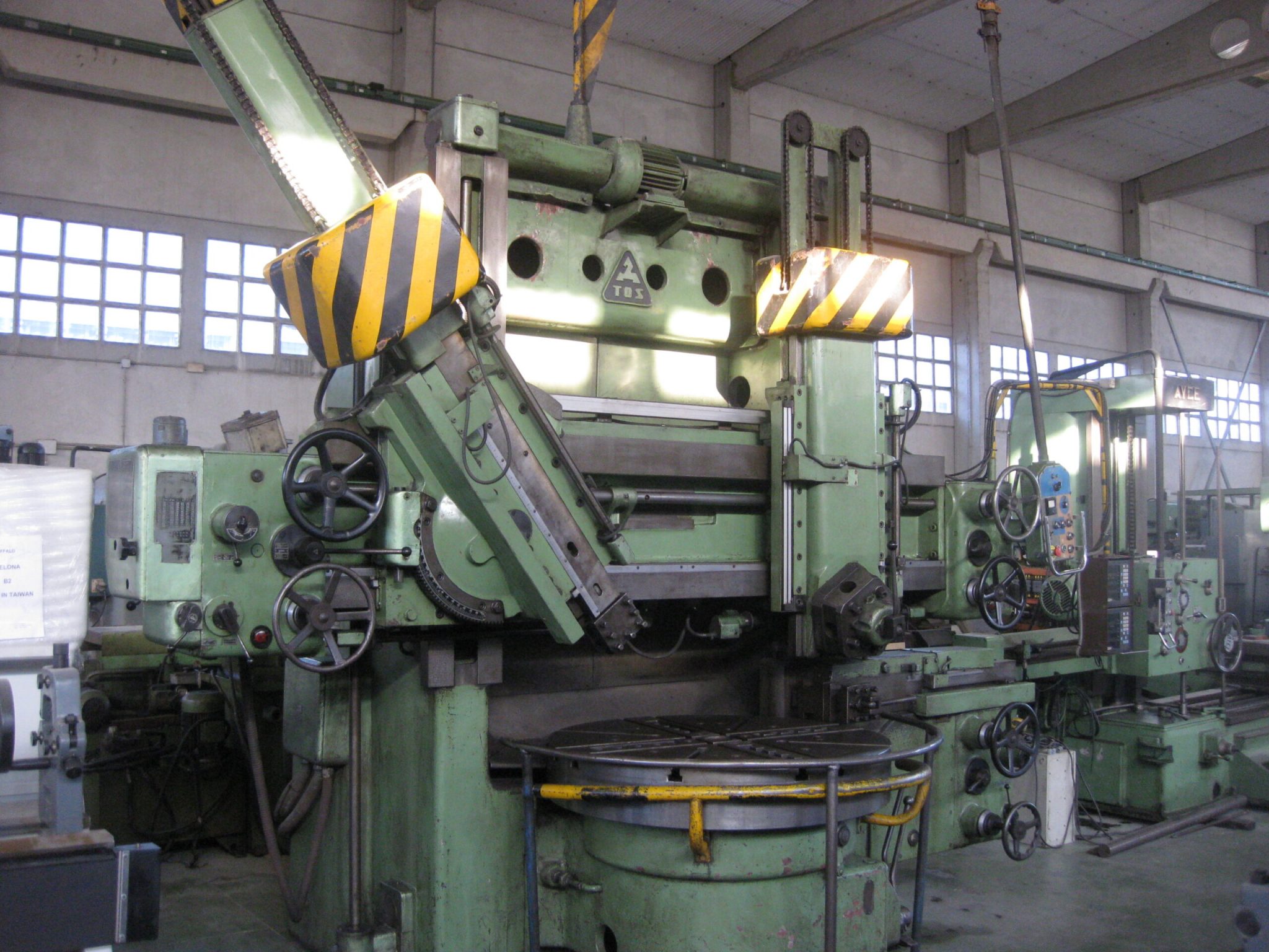TOS SK 12 Vertical Turret Lathe - A.K. Machine Tools