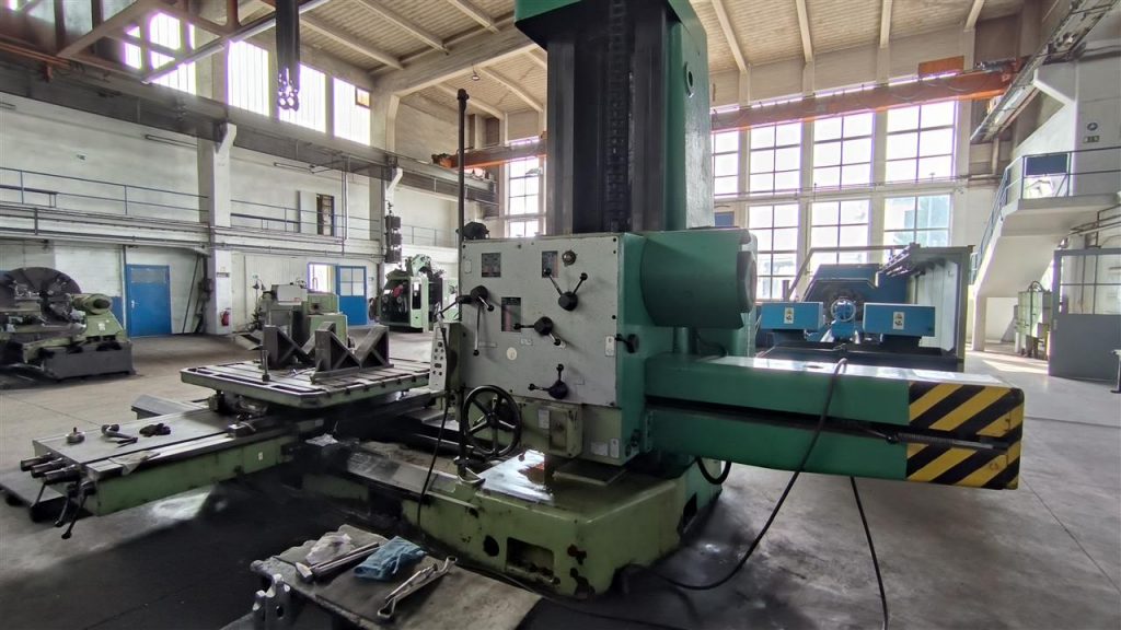 Table Type Boring Milling Machine WMW UNION BFT 125/1 - A.K. Machine Tools
